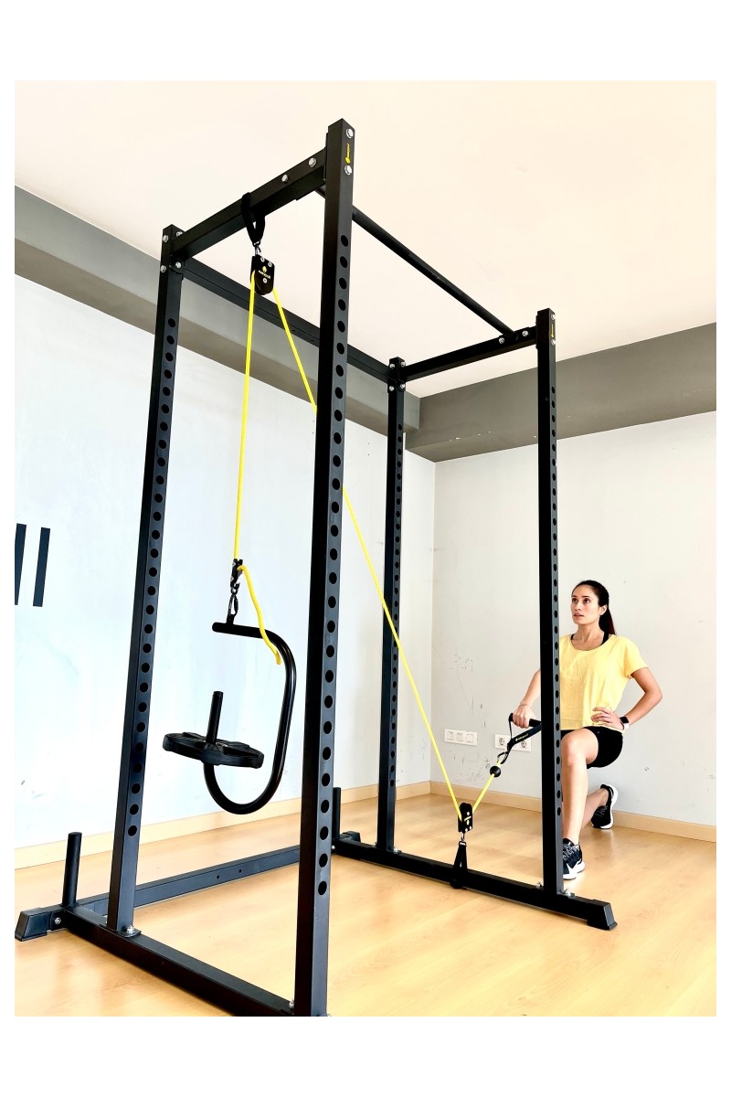Home training pulley: Easypull BBuilder Double.