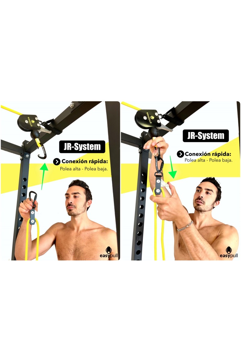JR-SYSTEM: Regulador de longitud de cuerda.