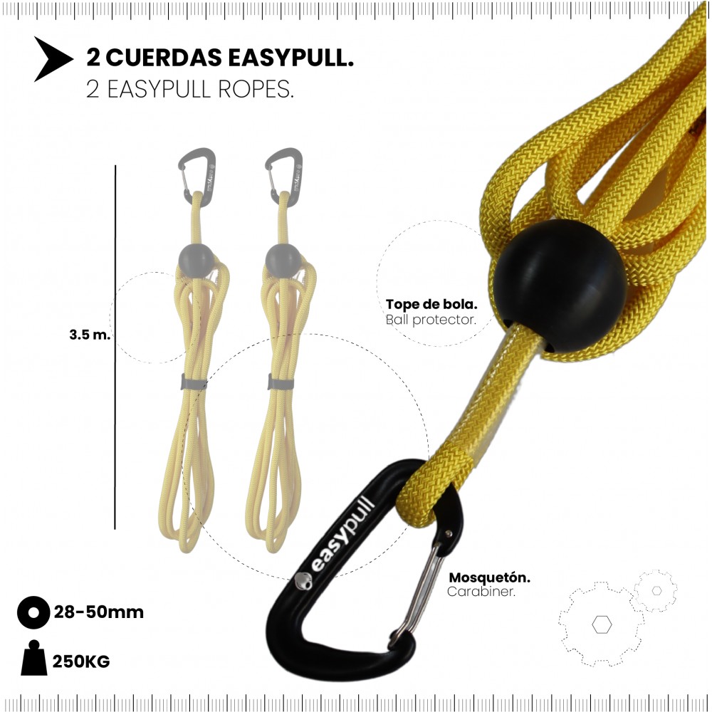 Home training pulleys: Easypull PRO